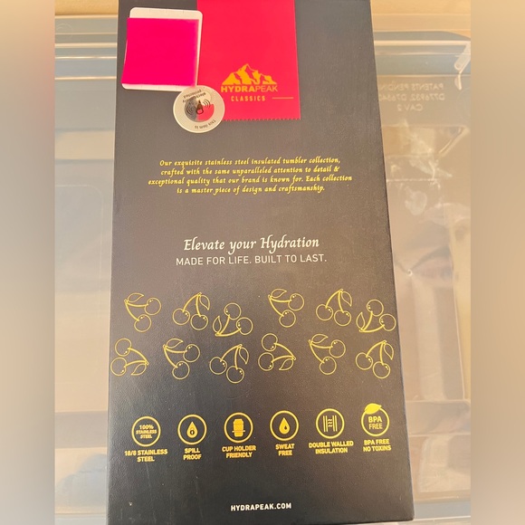 hydra peak | Kitchen | Hydrapeak Limited Edition Cherry Rhinestone ...